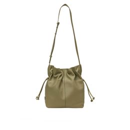Marc O'Polo MARC O'POLO Damen Umh&auml;ngetasche "aus weichem Rindleder", gr&uuml;n, Leder, unifarben, Taschen