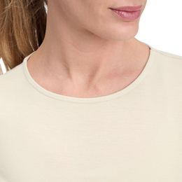Energetics Damen T-Shirt &raquo;Da.-T-Shirt Ogda SS W&laquo; Kurzarmdesign, mit Rundhalsausschnitt, aus Jersey-Material beige XS