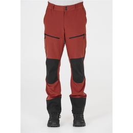 WHISTLER Herren Softshellhose "Avatar", orange, Gr. S, unifarben, 91% Polyester, 9% Elasthan, Hosen, in wetterfester Anfertigung mit Stretchfunktion