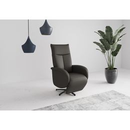 Sit & More TV-Sessel SIT & MORE, B:75cm H:110cm T:82cm, braun, Sessel, "Juma, inkl. Drehfunktion & Kopfteilverstellung", H&ouml;he Armlehne 62 cm, wahlweise mit