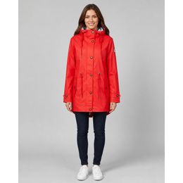 ANKERGLUT Damen Regenjacke "Friesennerz ankerglutliebe WOMEN", rot, Gr. 38, Web, Obermaterial: 100% Polyurethan. Futter: 100% Polyester, Jacken, auch
