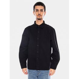 Edwin Hemd 'Sebastian Shirt LS Black' Herren Gr&ouml;&szlig;e L schwarz