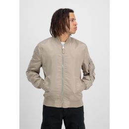 Herren Bomberjacke "MA-1 VF Light", beige, Gr. S, Alpha Industries, Shell: 100% Nylon. Lining: 100% Nylon, Jacken