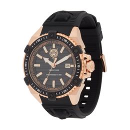 Plein Sport Analog Watch male size One size Rose gold / Black