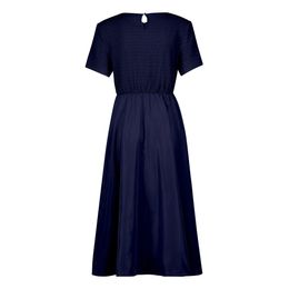 Cartoon Damen Midikleid "Damen mit Eingrifftaschen", blau, Gr. 40, Obermaterial: 100% Polyester, Kleider
