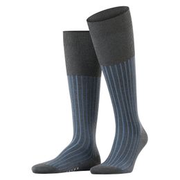 Falke Kinder Kniestr&uuml;mpfe "Shadow", Gr. 39, grau, Obermaterial: 93% Baumwolle CO. 7% Polyamid PA., Socken