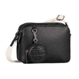 Tom Tailor Damen Umh&auml;ngetasche "Rima", schwarz, Polyurethan, clean, gepflegt, unifarben, Taschen, elegante Formen treffen auf sportiven