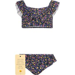 ZIGZAG M&auml;dchen Balconette-Bikini "Tropical", bunt, Gr. 104, bedruckt, mehrfarbig, 80% Polyamid, 20% Elasthan, Bikini-Sets, mit stylischem