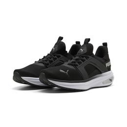 Puma Herren Sneaker "SOFTRIDE Enzo 6 Sneakers Erwachsene", Gr. 37, schwarz-wei&szlig;, Obermaterial: Synthetik, Textil. Futter: Textil. Innensohle: Textil.