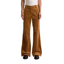Marc O'Polo MARC O'POLO Damen Chinohose "aus hochwertigem Organic Cotton-Mix", braun, Gr. 32, unifarben, Cord, Obermaterial: 82% Baumwolle, 17% Modal, 1%