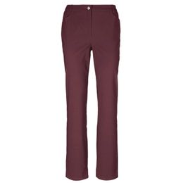 GOLDNER Damen Stoffhose "Kurzgr&ouml;&szlig;e Perfekte Super-Stretch-Hose CARLA", rot, Gr. 19, Obermaterial: 72% Viskose CV. 25% Polyamid PA. 3% Elasthan EL.,