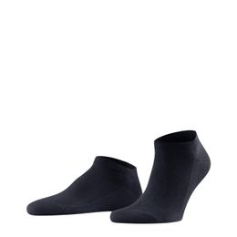 Falke Herren Sneakersocken "Family", Gr. 43, blau, Obermaterial: 92% Baumwolle CO. 7% Polyamid PA. 1% Elasthan EL., glatt, Socken