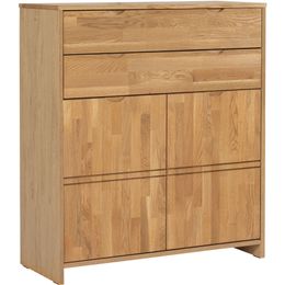 Highboard OTTO HOME, B:96cm H:90cm T:38cm, braun, Wohnzimmer, Sideboards, "Maximus: 3 ger&auml;umige F&auml;cher, 2 Softclose Schubladen,Hochwertig,Zeitlos",