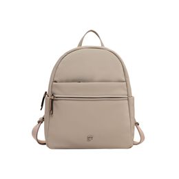 SURI FREY Damen Rucksack "Rucksack SFY Bonny", beige, Polyurethane, Rucks&auml;cke