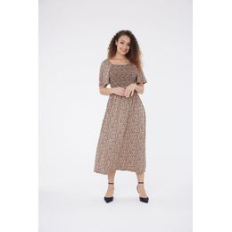 Kira Dot Print Kleid
