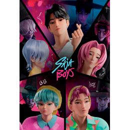 Clementoni Puzzle "High Quality Collection Compact K-Pop Demon Hunters"bunt, B:36cm H:49cm, Puzzles, Made in Europe