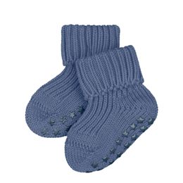 Falke M&auml;dchen Haussocken "Cotton Catspads", blau, Gr. 62, Obermaterial: 96% Baumwolle CO. 2% Elasthan EL. 2% Polyamid PA., Socken