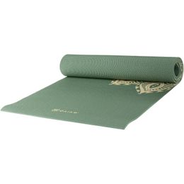 GAIAM Mandala Yoga Mat 6mm Matte - Gr&ouml;&szlig;e Einheitsgr&ouml;&szlig;e - oliv