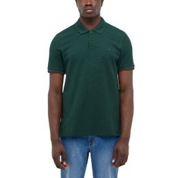 Mustang Herren Kurzarmshirt "Herren Style Palco", gr&uuml;n, Gr. XXXL, Strick, 100% Baumwolle, Shirts