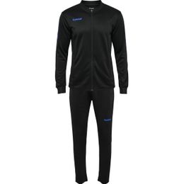 Hummel Trainingsanzug "HMLBLAZE CLUB 26 TRACKSUIT", schwarz, Gr. XXXL, Obermaterial: 100% Polyester, Sportanz&uuml;ge, mit elastischem Bund, normale