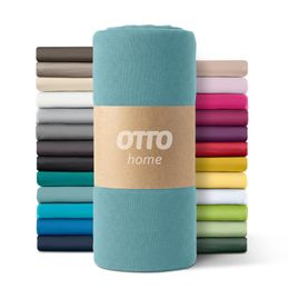Spannbettlaken OTTO HOME, B:90cm L:200cm, gr&uuml;n, Microfaser-Jersey, Obermaterial: 100% Polyester, Bettlaken, "PAPRIKA Microfaser-Jersey,