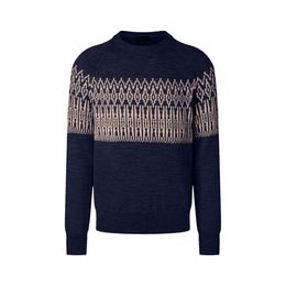 Maerz Muenchen Herren Strickpullover "Maerz Muenchen 426201 Strickpullover Herren Bekleidung", blau, Gr. 58, 63% Schurwolle, 30% Alpaka, 7%
