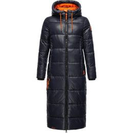 Navahoo Damen Steppmantel "Schmuseengel", blau, Gr. XS, Obermaterial: 100% Nylon. Futter: 100% Polyester. Wattierung: 100% Polyester. &Auml;rmelfutter: