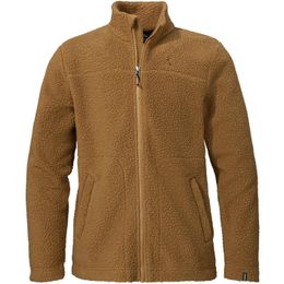 Sch&ouml;ffel Sch&ouml;ffel Purga Fleecejacke Herren - Gr&ouml;&szlig;e 52 - braun