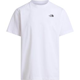 The North Face EVOLUTION SIMPLE DOME T-Shirt Herren - Gr&ouml;&szlig;e XXL - wei&szlig;