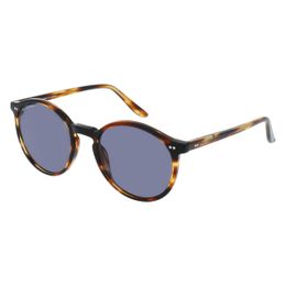 Marc O&rsquo;Polo Eyewear 506112 | Unisex-Sonnenbrille | Fassung: Vollrand, Panto, Kunststoff, Havanna | Glasfarbe: Grau