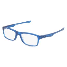 Oakley OX8081 Brille Unisex | Fassung: Vollrand, Quadratisch, Blau Matt