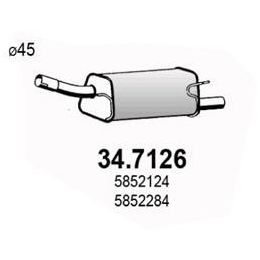 Asso Endschalld&auml;mpfer 347126 f&uuml;r Vaughall
