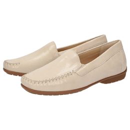 Sioux Damen Slipper "Cortizia-739-H", Gr. 36, beige, Obermaterial: 100% Ziegenleder goatskin. 100% Gummi rubber., Schuhe
