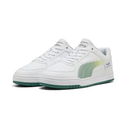 Puma Herren Sneaker "Puma x ASTON MARTIN ARAMCO F1 TEAM Caven III Low Sneakers", Gr. 41, wei&szlig;, Obermaterial: Textil, Synthetik. Futter: Textil.