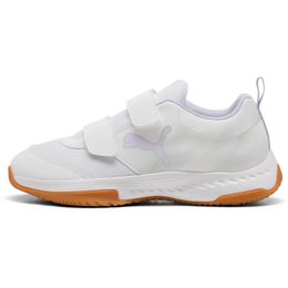 Puma Varion Hallenschuhe Kinder - Gr&ouml;&szlig;e 35 - wei&szlig;