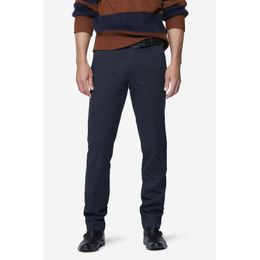 MEYER Herren Chinos "Bonn 2-5627", blau, Gr. 56, unifarben, 97% Baumwolle, 3% Elasthan, Hosen, im Canvas Look