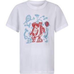 Nike NSW Boxy T-Shirt Kinder - Gr&ouml;&szlig;e 128/134 - wei&szlig;