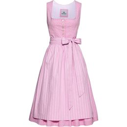 Hammerschmid Midi-Dirndl Braunsee Ros&eacute; (Gr&ouml;&szlig;e: 42)