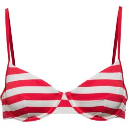 Tommy Hilfiger Bikini Oberteil Damen - Gr&ouml;&szlig;e 75 / B - rot