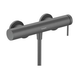Hansgrohe Tecturis S Einhebel-Brausearmatur 73622340 Aufputz, brushed black chrome
