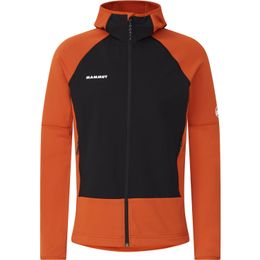 Mammut Massone Fleecejacke Herren - Gr&ouml;&szlig;e M - orange