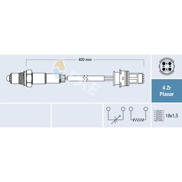 FAE Lambdasonde 77251 f&uuml;r DODGE Mercedes SMART STANDARD AUTOMOBILE