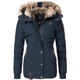 Marikoo Damen Winterjacke "Nekoo", blau, Gr. S, Oberstoff: 100% Polyester. Futter: 100% Polyester. Wattierung: 100% Polyester. &Auml;rmelfutter: 100%