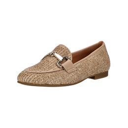 Gabor Damen Slipper "Gabor Slipper Textil", Gr. 40, beige, Textil, Schuhe