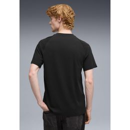 Puma Herren T-Shirt "SPORT TEE"Puma schwarz, Gr. L, unifarben, Jersey, Obermaterial: 100% Baumwolle, Shirts, Regular Fit, Kurzarm, Rundhalsausschnitt