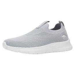 Kangaroos Damen Sneaker "K-NJ RONA", Gr. 40, grau, Textil, Schuhe, praktischer Schlupfeinstieg