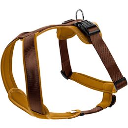 Hunter Geschirr Neopren braun/caramel / M/1