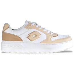Lotto Damen Sneaker, Gr. 40, beige, Synthetik, Schuhe, - auch in Kindergr&ouml;&szlig;en erh&auml;ltlich