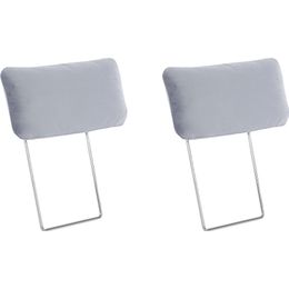 Sofa-Kopfst&uuml;tze OTTO HOME, B:48cm H:26cm T:18cm, grau, Holzwerkstoff, Kopfst&uuml;tzen, "Costello, B: 48 cm", Set: 2 St&uuml;ck, passend zur Serie