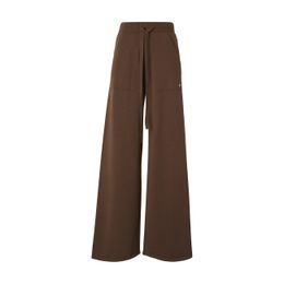 Replay Damen Stoffhose "Replay Strickware FP", braun, Gr. L, unifarben, 50% Viskose, 30% Polyester, 20% Polyamid, Hosen